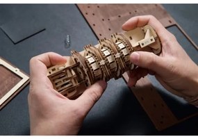 Ugears - 3D dřevěné mechanické puzzle Kniha tajemství