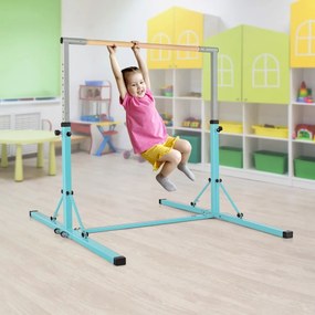 Costway Skládací gymnastická tyč pro děti Vybavení domácí posilovny bez vibrací