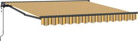 Rám markýzy Žlutá a Šedá 350 x 250 cm 3330320