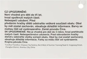 TEDDIES Myška na klíček / Myška / fliška / 12 cm / 2 barvy / 12 ks