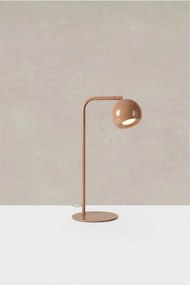 Hnědá stolní lampa s kovovým stínidlem (výška 39,5 cm) Pop – Markslöjd