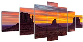 Obraz - Monument Valley v Arizoně (210x100 cm)