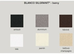 Granitový dřez Blanco LEGRA 6 S Compact černá oboustranné prov.