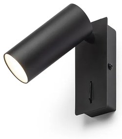 RENDL R13423 TAPIO LED bodové světlo, k posteli černá