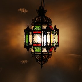 Marocká záěsná lampa Moula Maurice multi