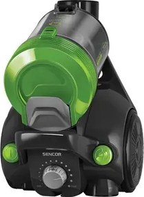 SENCOR SVC 1025GR zelená / Bezsáčkový vysavač / 700 W / 2 l / 78 dB /