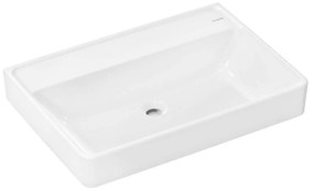 Hansgrohe Xanuia Q - Umyvadlo 70x48 cm, bez přepadu, bez otvoru pro baterii, bílá 60224450