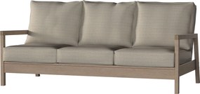 Potah na pohovku IKEA  Lillberg 3-místná nerozkládací barva béžová látka pletený vzor