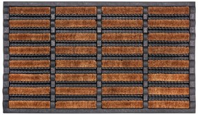 Hanse Home, Venkovní čistící rohož Mix Mats Brushes 105647 Black Cocos - na ven i na doma, 45x75, hnědá, exteriér