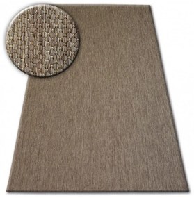 Kusový koberec Flat hnědý 120x170cm
