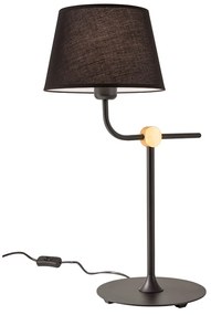 Redo 01-1981 stolní lampa Morris matně černá, E27, 56cm
