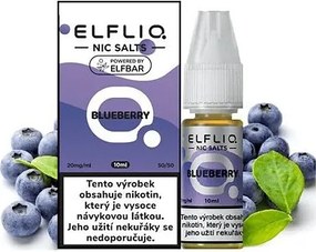 Elfliq Salt Borůvka 10ml (20mg)