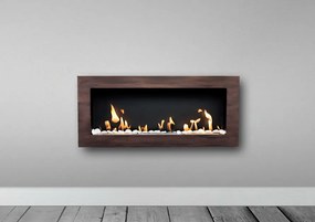 BIO FLAME biokrb Easy M Open Patina Hnědá