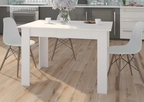 MBN Kuchyňský stůl MODERN A3 120 x 80 x 75 cm - Bílý