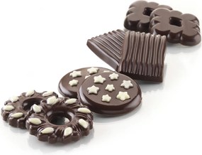 Forma na pralinky Scg25 Choco Biscuit silikonová