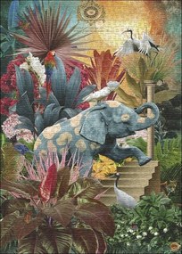 Puzzle heye puzzle fauna fantasies: elephantaisy 1000 dílků