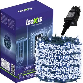 Vánoční LED řetěz 500 LED venkovní - 35m bílá
