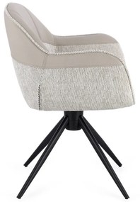 BIZZOTTO Otočné křeslo ISOTTA BEIGE 0733504
