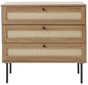 Designová komoda Lakshmana 80 cm přírodní dub