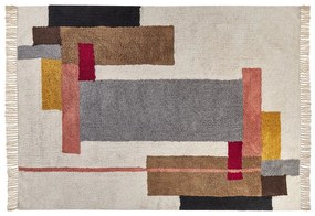 Barevný koberec 160 x 230 cm barevný NIKSAR Beliani