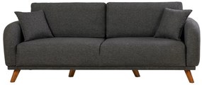 Hanah Home Set křesla a pohovky HERA antracitový 237 cm