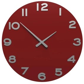 Designové hodiny 10-205 CalleaDesign 60cm (více barev) Barva fuchsiová (starorůžová)-72 - RAL4010