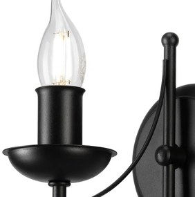 Nástěnná lampa DONATO 1xE14/40W/230V černá