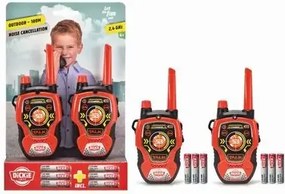 Dickie Vysílačky Walkie Talkie Fun 16 cm 2 ks v setu / 2,4 GHz / dosah