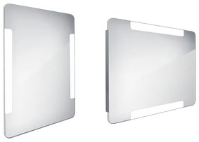 Nimco zrcadlo LED 600 x 800 Model 18000 hliníkový rám ZP 18002