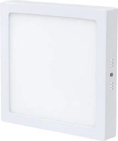 Ecolite LED-CSQ-18W/2700 Bílý přisazený LED panel 225x225mm 18W teplá bílá