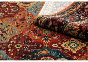 Vlněný kusový koberec Samari rubínový 200x300cm