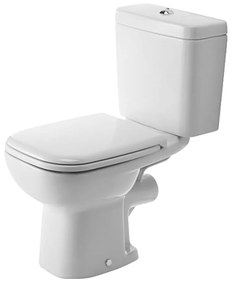 Duravit D-Code - WC kombi mísa, rovný odpad 21110900002