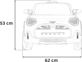 Ramiz Dětské autíčko Mini Concept Aceman, černé