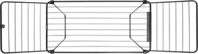 Matně černý sušák na prádlo 22 m HangOn Too – Brabantia