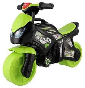 Teddies Odrážedlo motorka zeleno-černá