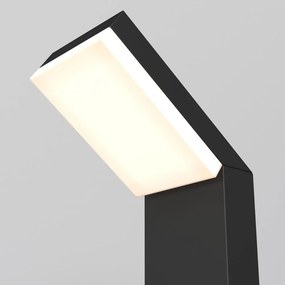 M O595FL-L12B3K Venkovní stojací svítidlo Paso 3000K 12W teplá bílá 660lm černý hliník IP54  - MAYTONI