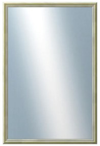 DANTIK - Zarámované zrcadlo - rozměr s rámem cca 40x60 cm z lišty Y-ka žlutá linka (3127)