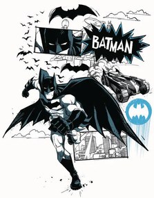 Umělecký tisk Batman - Draw
