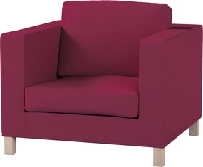 Potah na křesko IKEA Karlanda, krátký barva švestková
