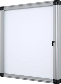 Venkovní vitrína s magnetickou popisovatelnou tabulí, 781 x 1042 mm