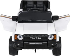 Elektrické autíčko Toyota Land Cruiser PRADO bílé