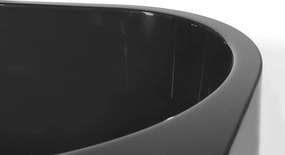 Polysan ASTRA R MONOLITH asymetrická vana 160 x 75 x 60 cm pravá akrylát šedá 34611M.30