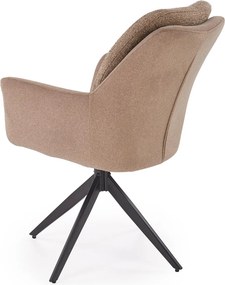 HALMAR K591 židle hnědá