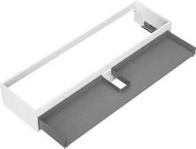 Mexen Box-A, závěsná skříňka 160 cm, 1 zásuvka, bílá matná, 91AX0-1600-235-1-01