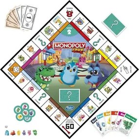 HASBRO Desková hra Monopoly Junior 2v1 CZ / Délka hry: 20-30 min / Poč