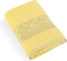 Bellatex Froté ručník a osuška kolekce Orchidea Žlutá 50x100 cm