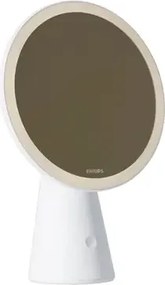 Philips Mirror 4,5W bílá / Stolní LED svítidlo se zrcadlem / 80lm / 30