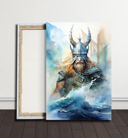 Obraz - Vikingský hrdina ve vichřici