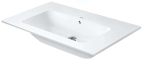 Duravit ME by Starck - Nábytkové umyvadlo 83x49 cm, matná bílá 2336833260
