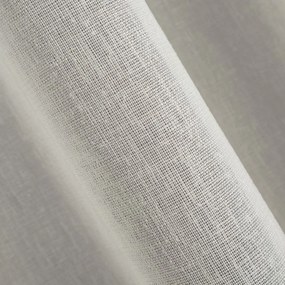 Krémová záclona na kroužcích ALICJA 140x250 cm